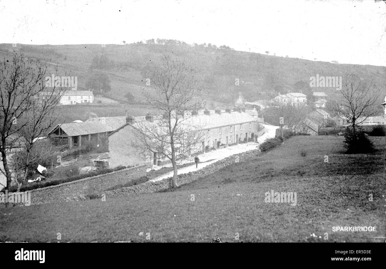 The Village, Sparkbridge, Cumbria Stock Photo - Alamy
