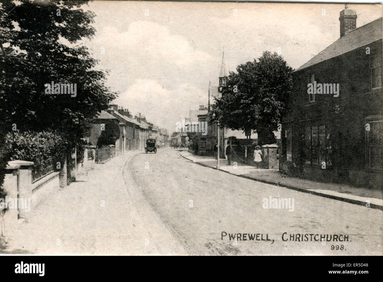 The Village, Purewell, Dorset Stock Photo - Alamy