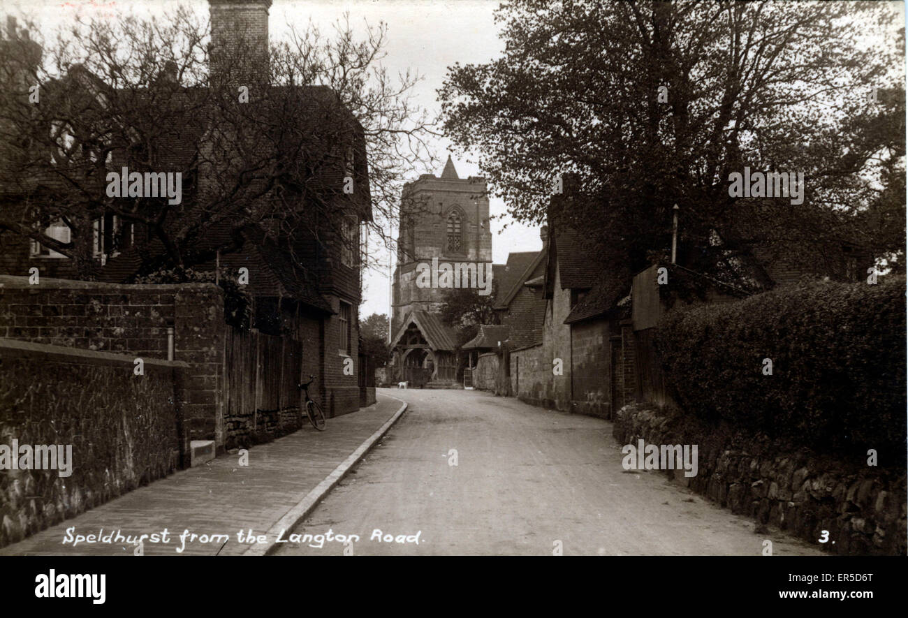 Speldhurst village hi-res stock photography and images - Alamy