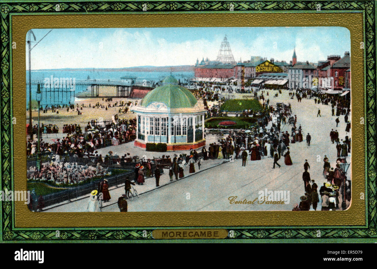 Central Parade, Morecambe, Lancashire Stock Photo - Alamy