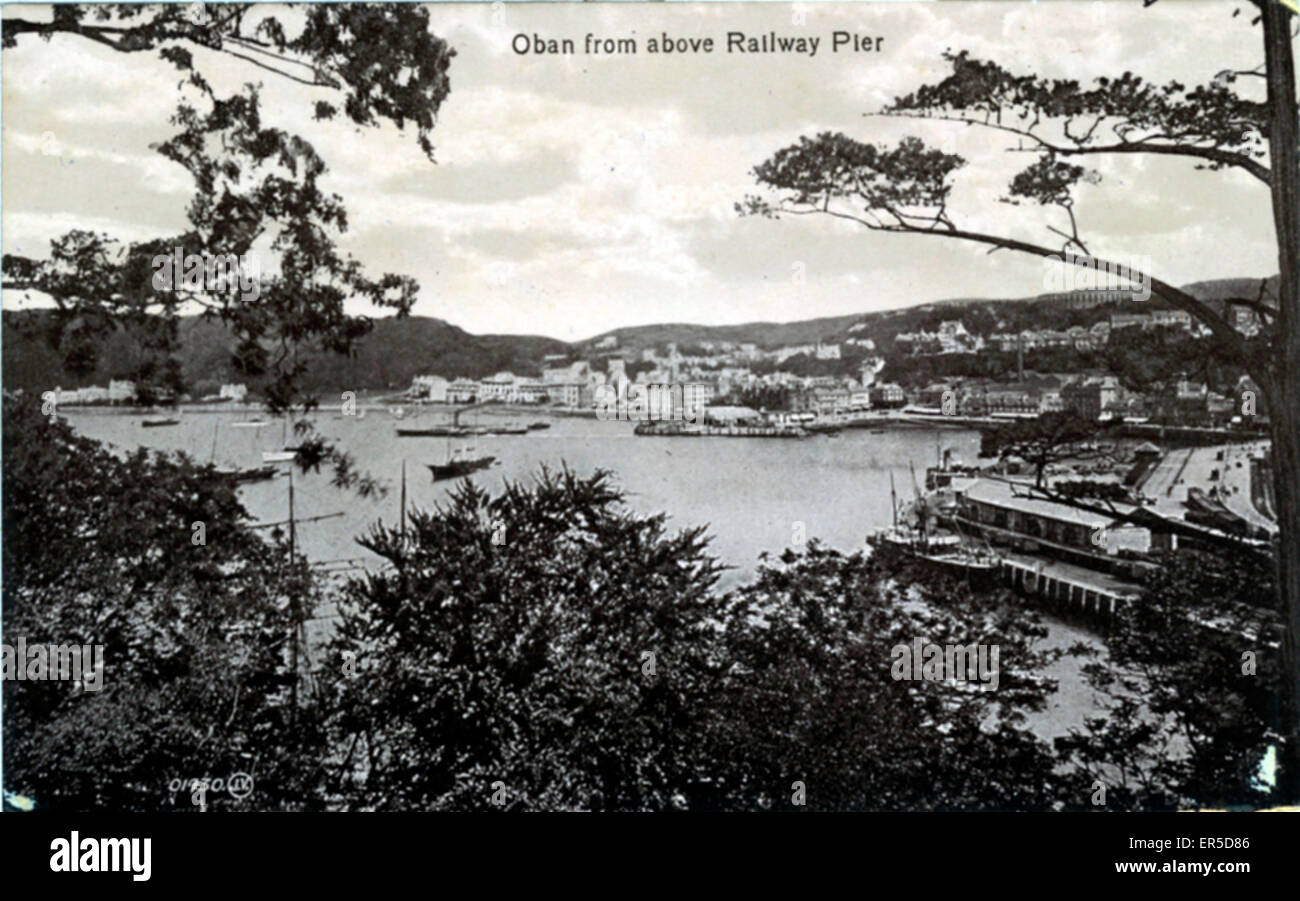 Oban railway pier hi-res stock photography and images - Alamy