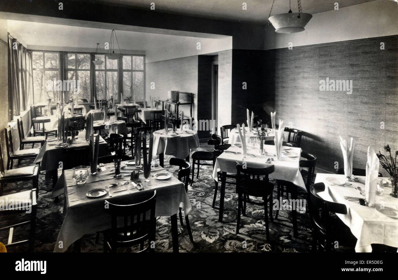 CafÚ Interior, Folkestone, Kent Stock Photo - Alamy