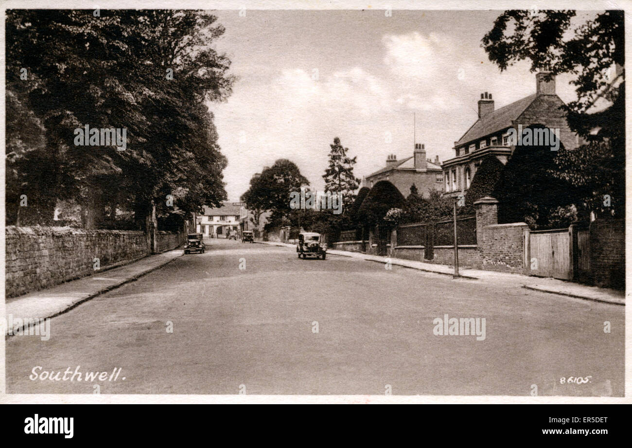 Street, Southwell, Nottinghamshire Stock Photo - Alamy