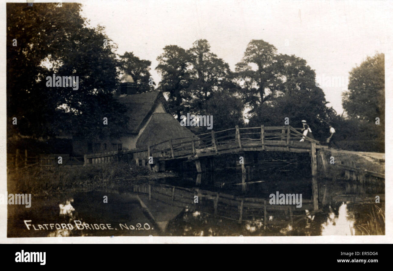 Flatford Bridge, Flatford, Suffolk Stock Photo - Alamy