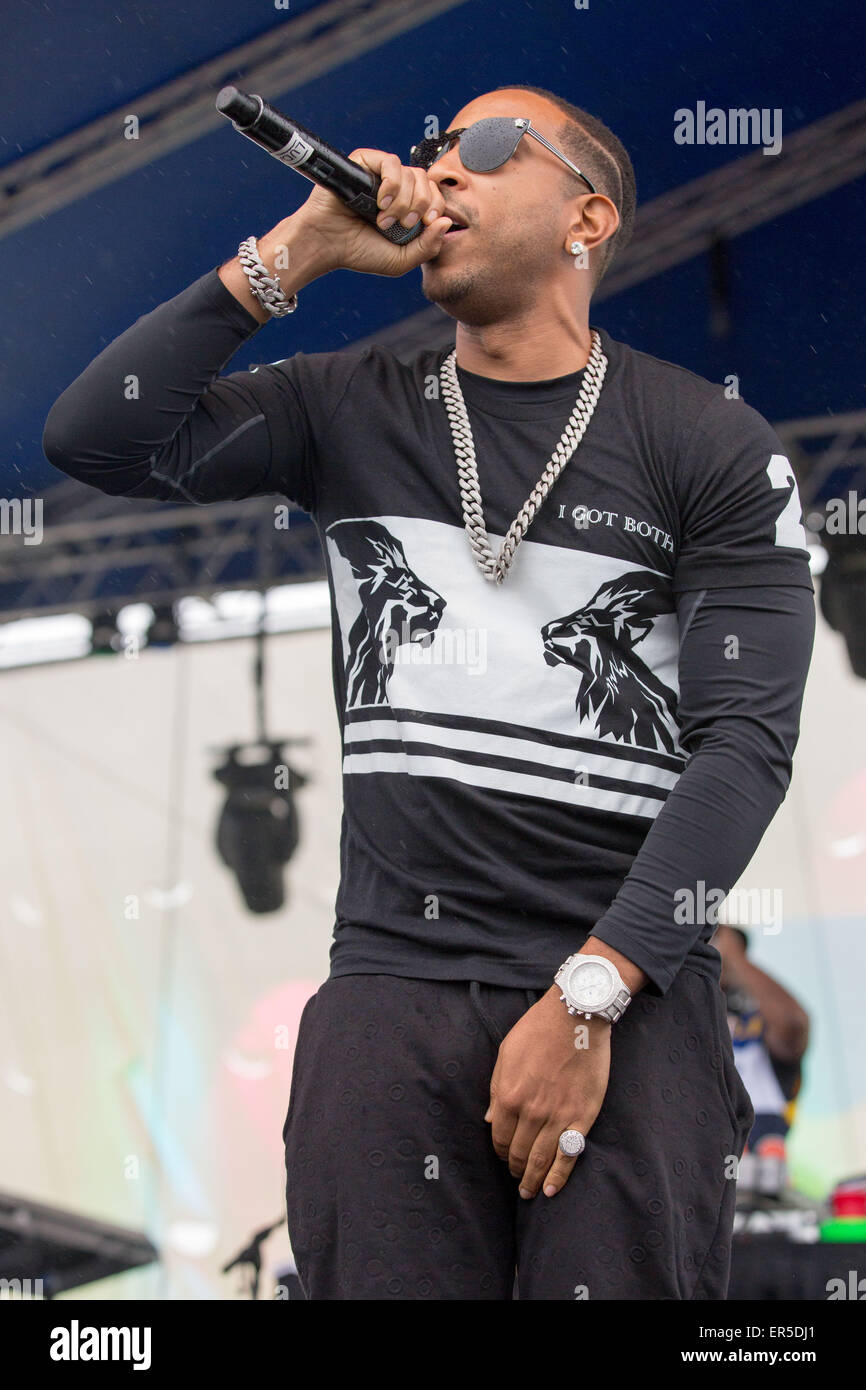 May 24, 2015 - Shakopee, Minnesota, U.S - Rapper LUDACRIS performs live ...