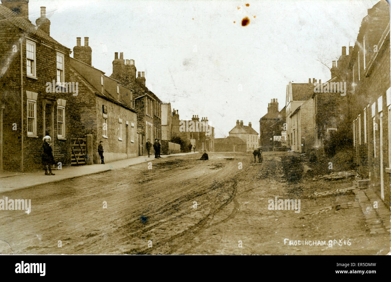 The Village, North Frodingham, Yorkshire Stock Photo - Alamy