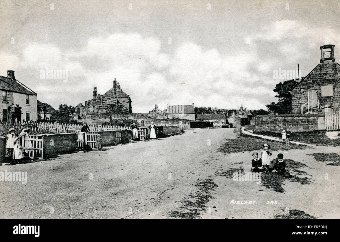 The Village, Aislaby, Yorkshire Stock Photo - Alamy