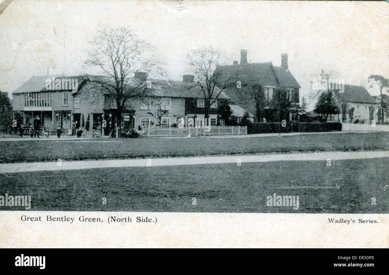 The Green, Great Bentley, Essex Stock Photo - Alamy