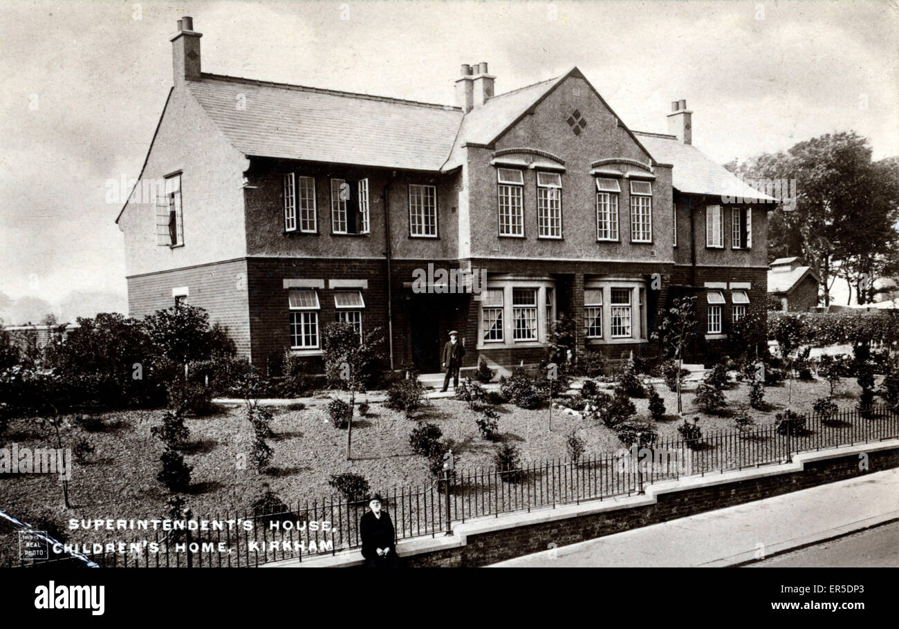 Children's Home - Superintendent's House, Kirkham, Lancashir Stock ...