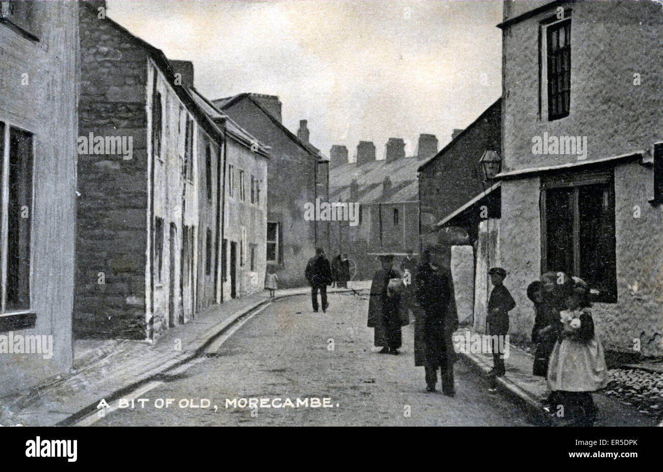 Street, Morecambe, Lancashire Stock Photo - Alamy