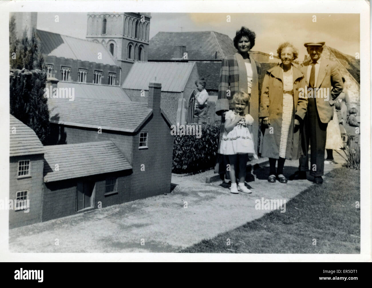 Model Village, Wimbourne, Dorset Stock Photo - Alamy