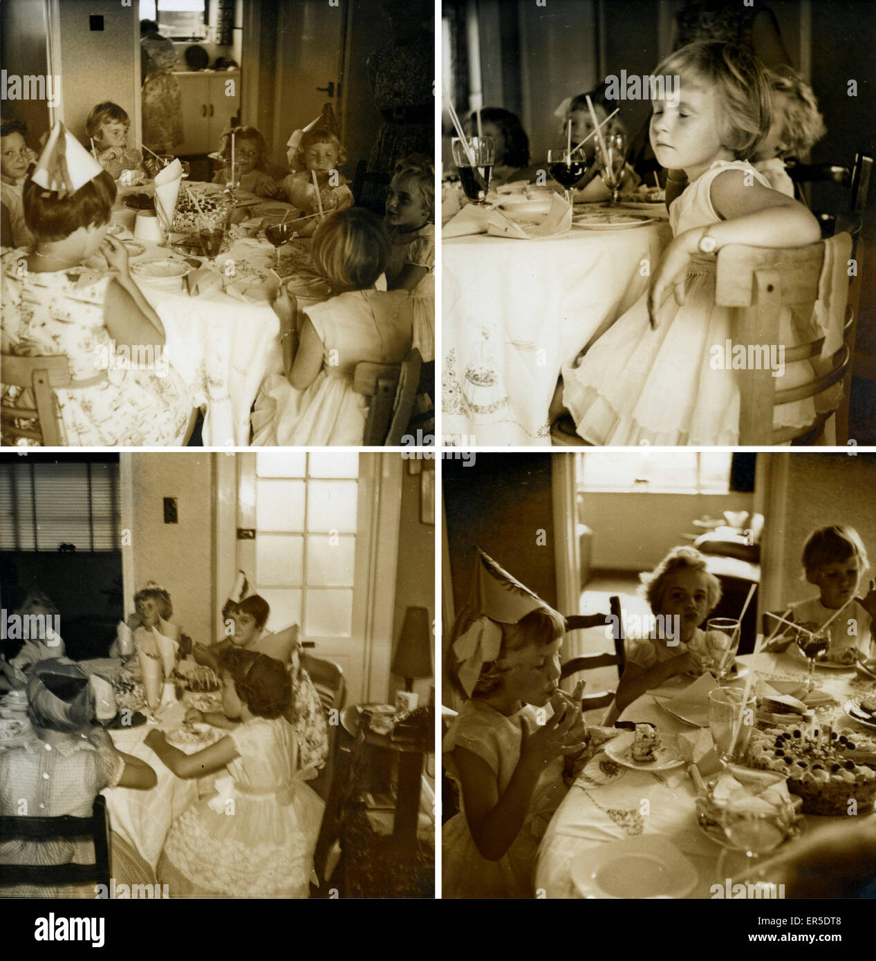 1950s party hi-res stock photography and images - Alamy