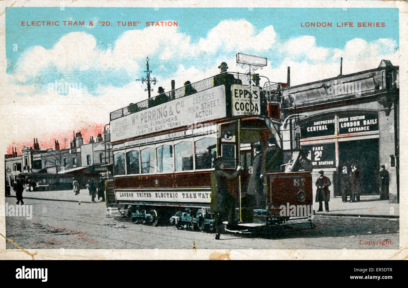 Tube Station, Shepherds Bush, London Stock Photo - Alamy
