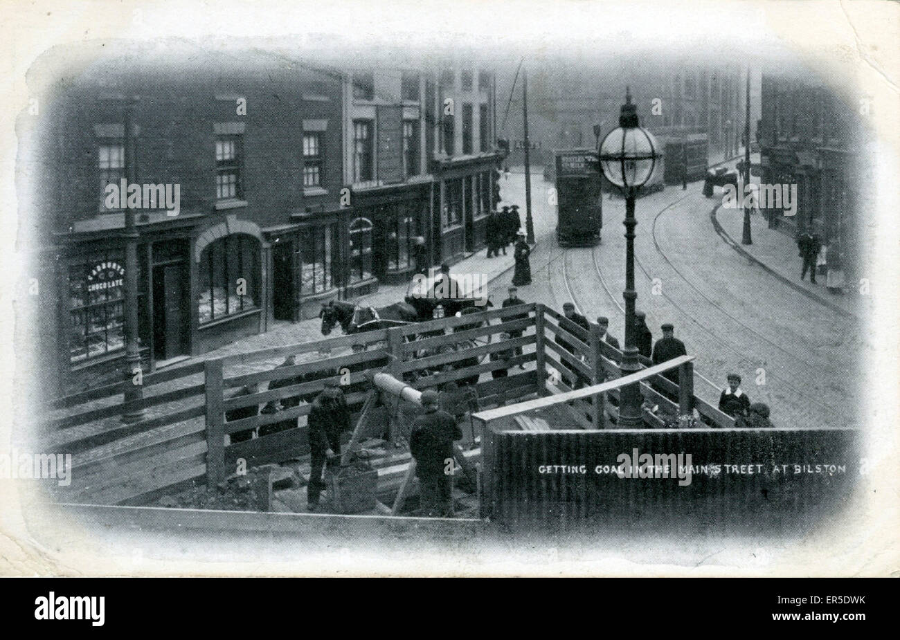 Main Street, Bilston, Staffordshire Stock Photo - Alamy