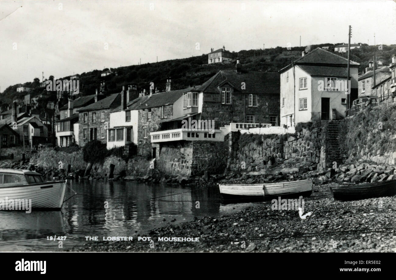 The Lobster Pot, Mousehole, Cornwall Stock Photo - Alamy