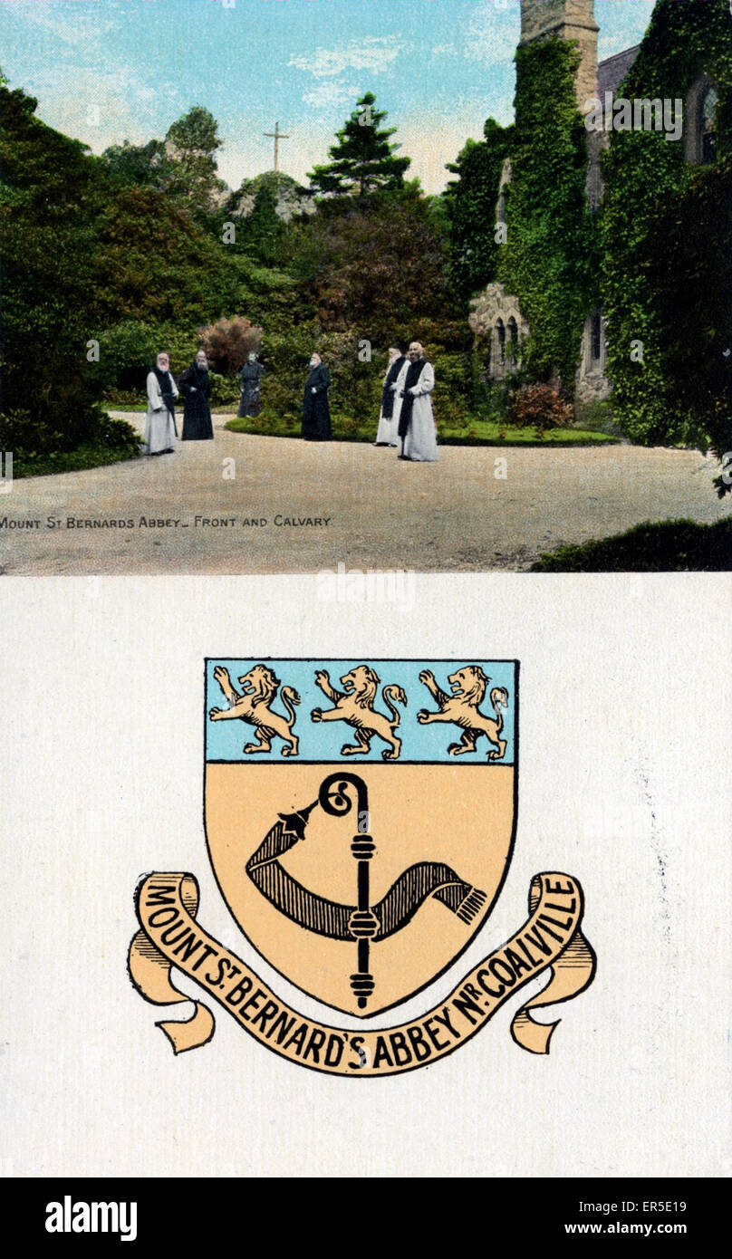 Mount st bernard abbey hi-res stock photography and images - Alamy