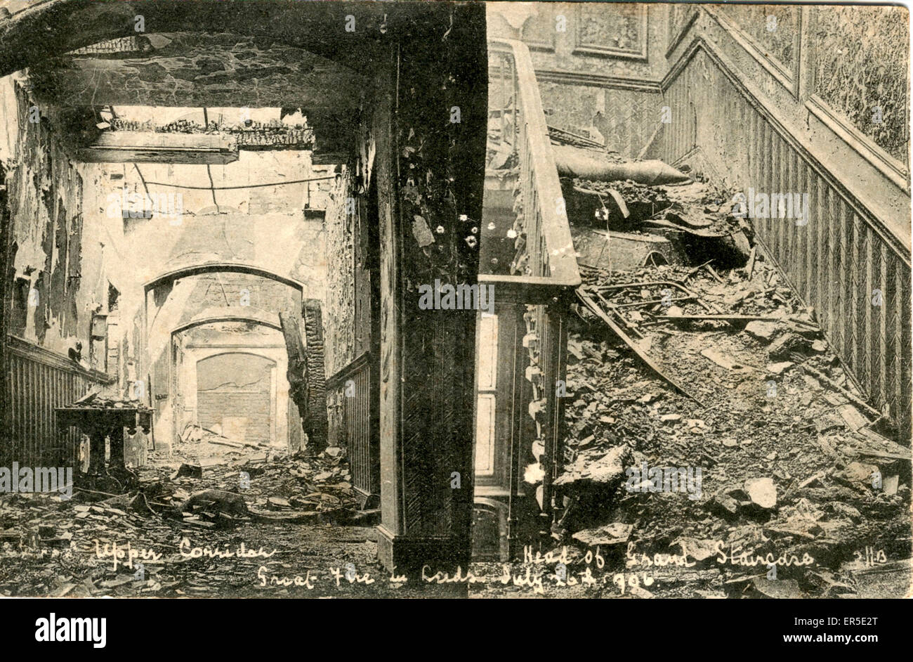 GNER Hotel - The Great Fire of Leeds, Leeds, Yorkshire Stock Photo - Alamy