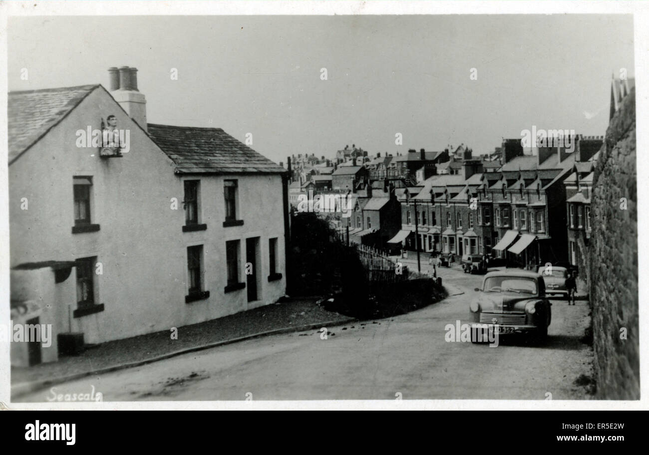 Street Scene, Seascale, Cumbria Stock Photo - Alamy