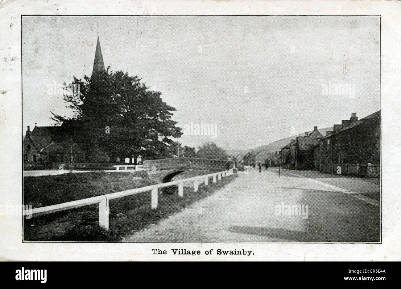 The Village, Swainby, Yorkshire Stock Photo - Alamy
