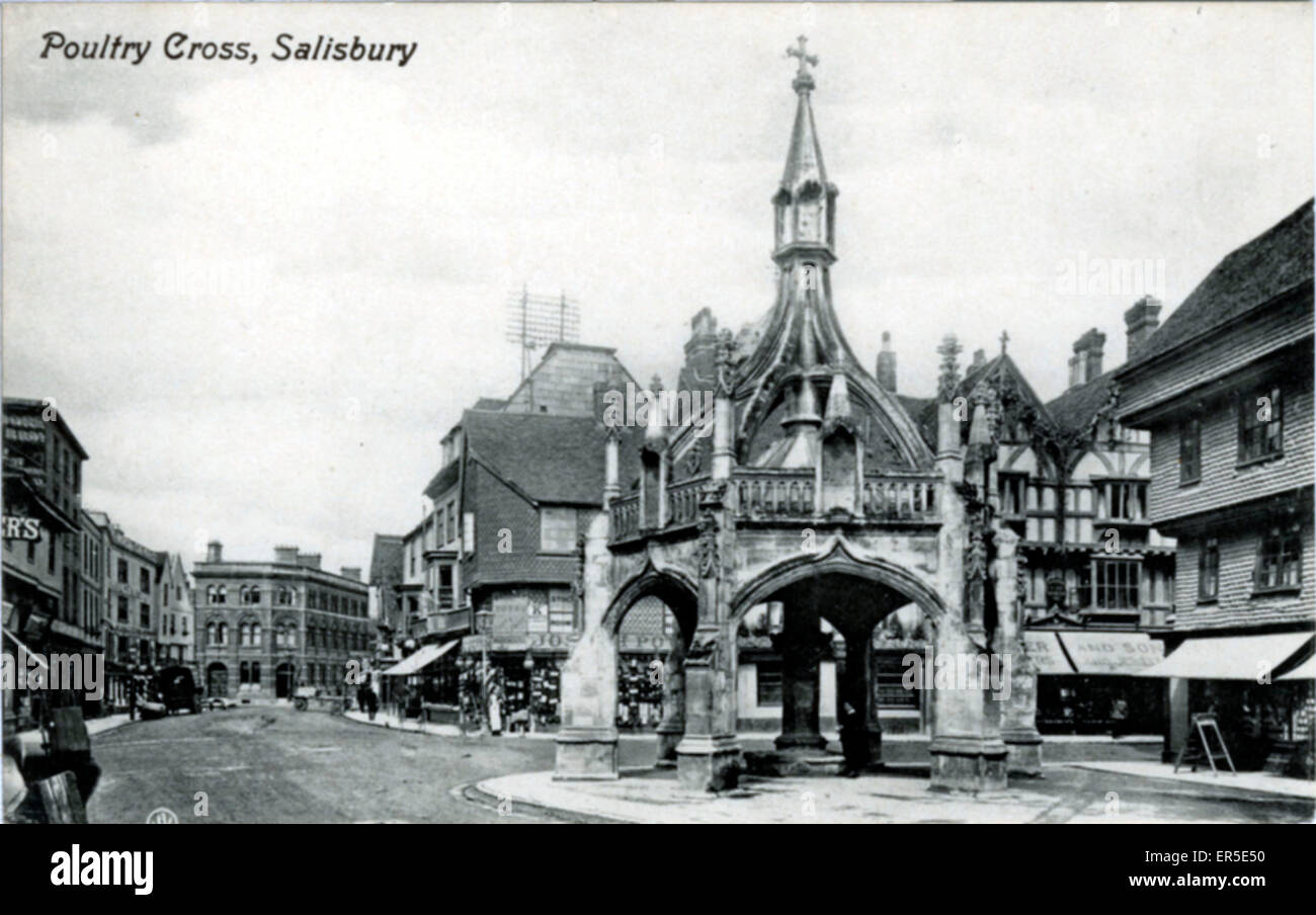 Poultry Cross, Salisbury, Wiltshire Stock Photo - Alamy
