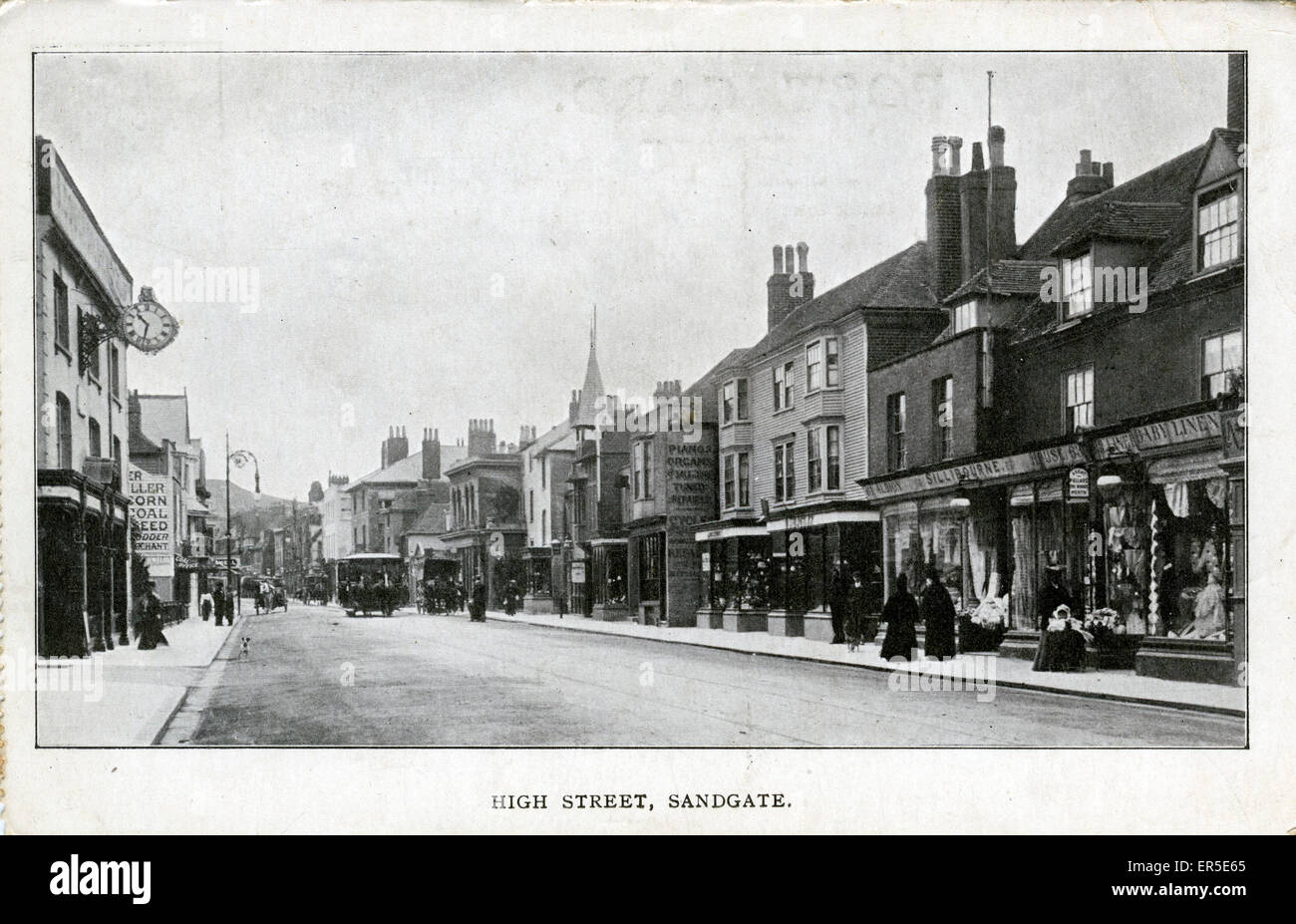High Street, Sandgate, Kent Stock Photo - Alamy