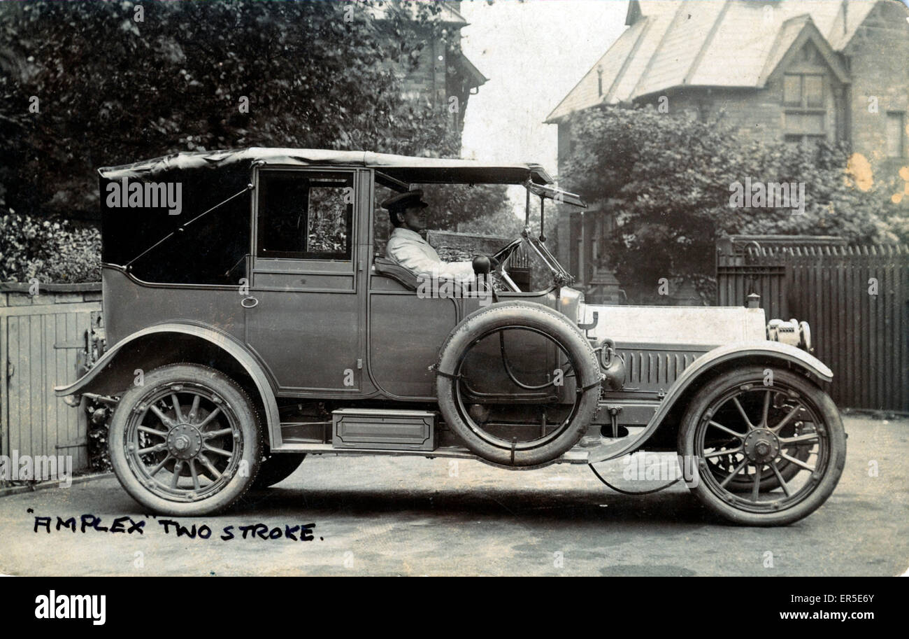 Amplex Two Stroke 36-50 Vintage Car Stock Photo - Alamy