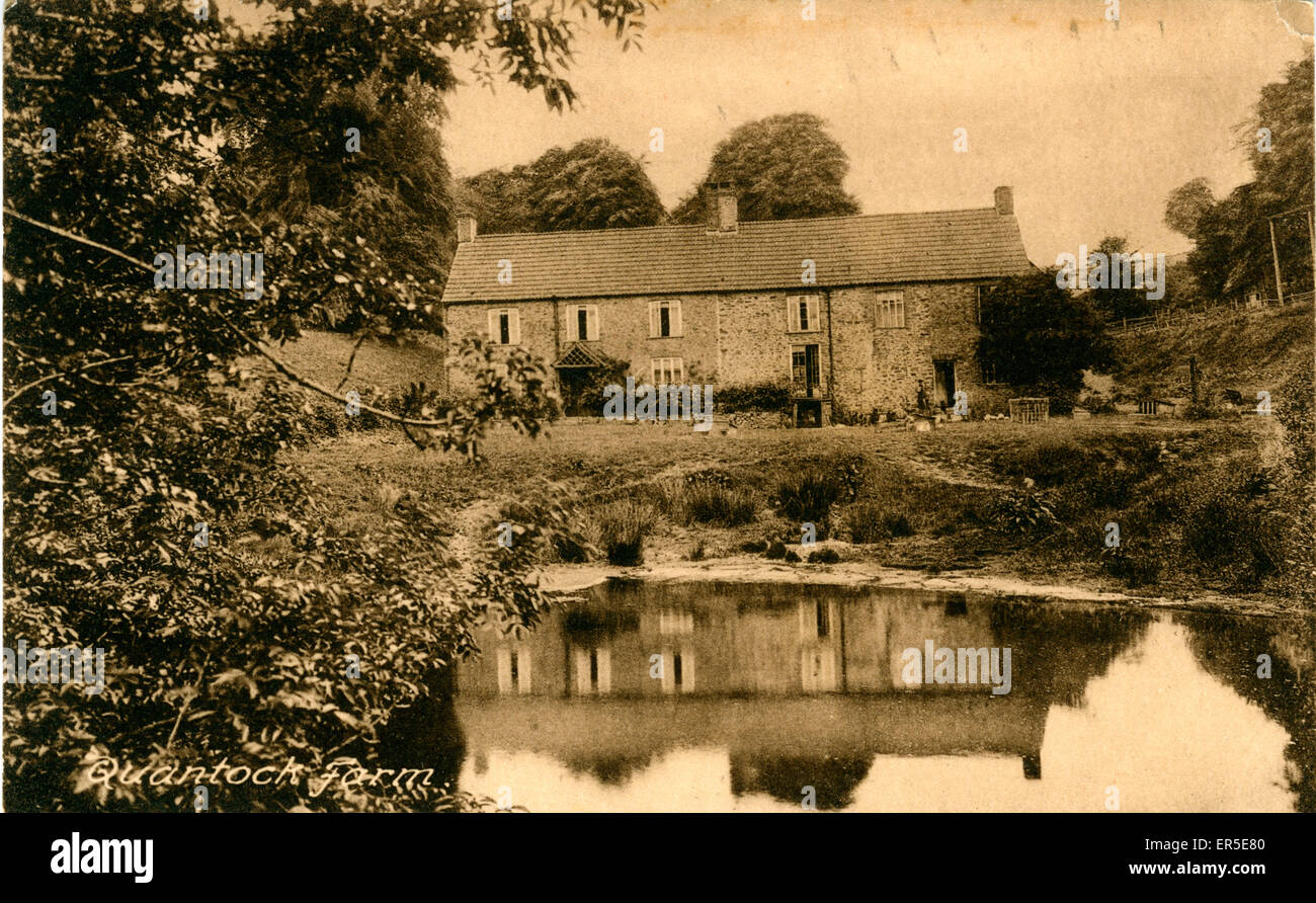 Quantocks Farm, Quantocks, Somerset Stock Photo - Alamy