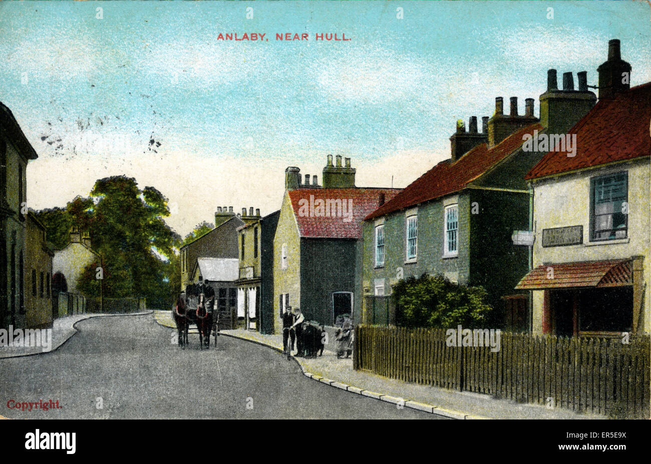 The Village, Anlaby, Yorkshire Stock Photo - Alamy