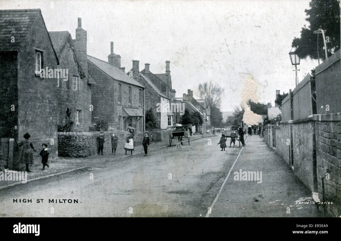 High Street, Milton, Repton/Willington, near Derby, Derbyshire Stock ...