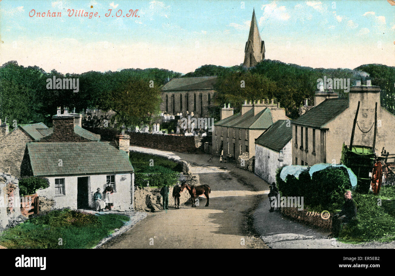 Onchan village hi-res stock photography and images - Alamy