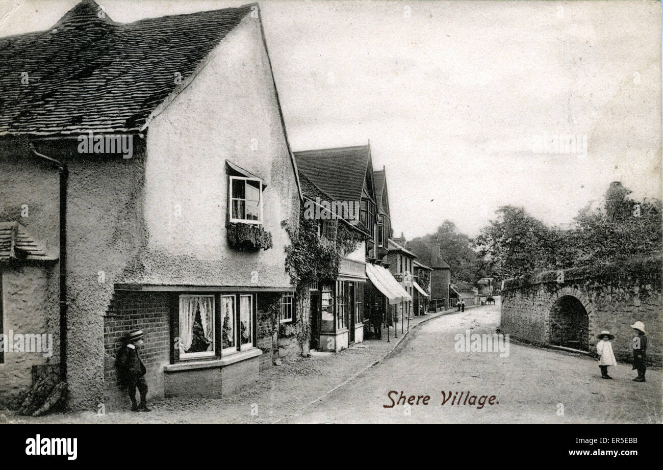 The Village, Shere, Surrey Stock Photo - Alamy