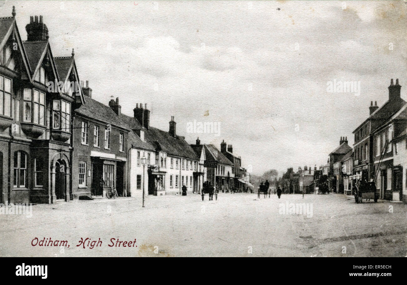 High Street Odiham Hampshire England High Resolution Stock Photography ...