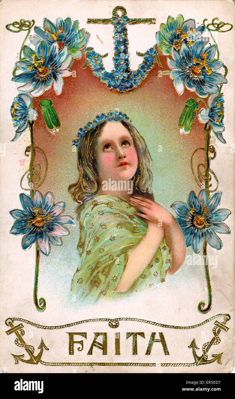 Christian Martyred Saints - Faith, Hope & Charity Stock Photo - Alamy