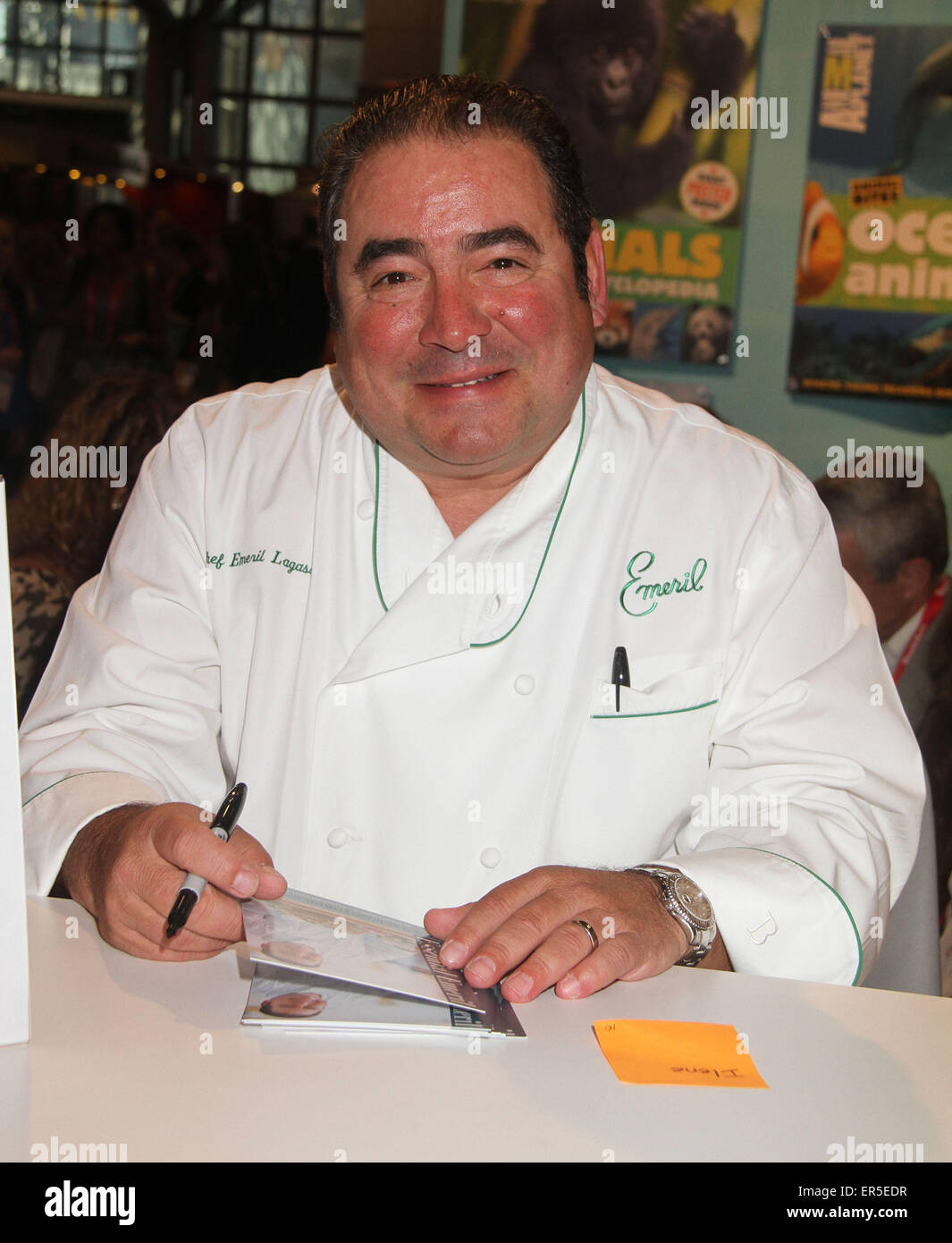 New York, New York, USA. 27th May, 2015. Chef EMERIL LAGASSE attends ...