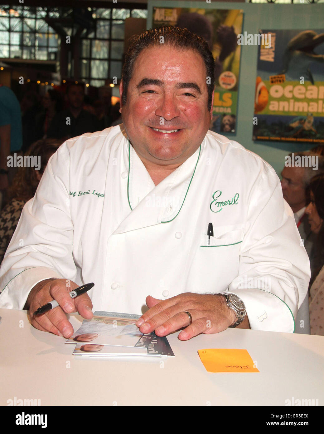 New York, New York, USA. 27th May, 2015. Chef EMERIL LAGASSE attends ...