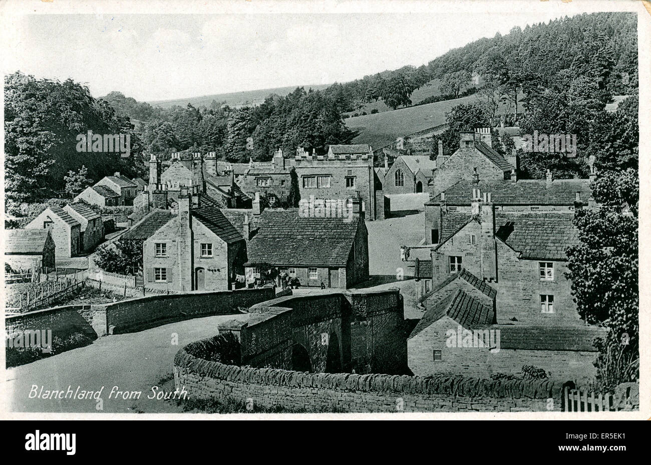 The Village, Blanchland, County Durham Stock Photo - Alamy