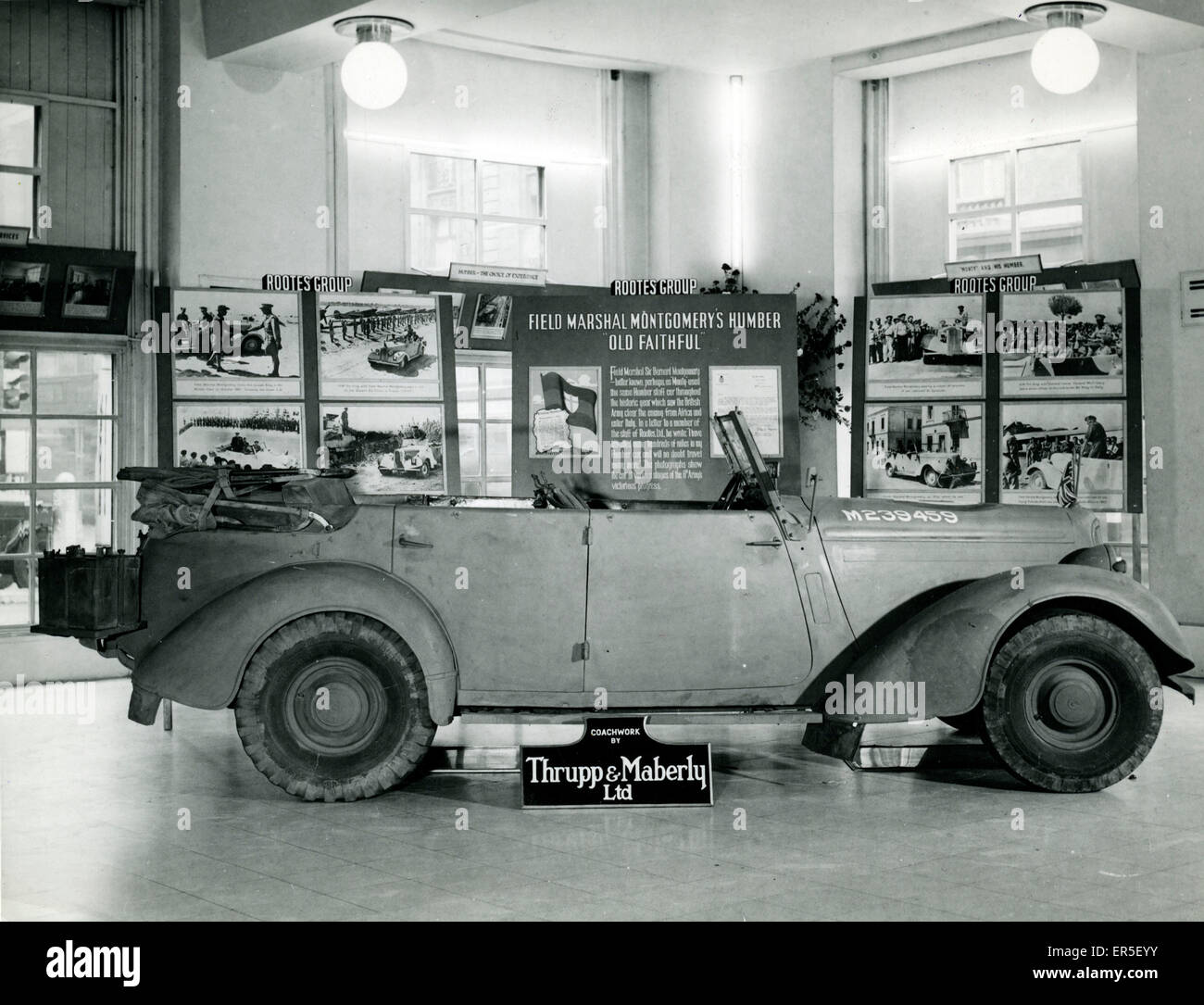 Field Marshal Montgomery's 1943 Humber Super Snipe Staff Car Stock ...