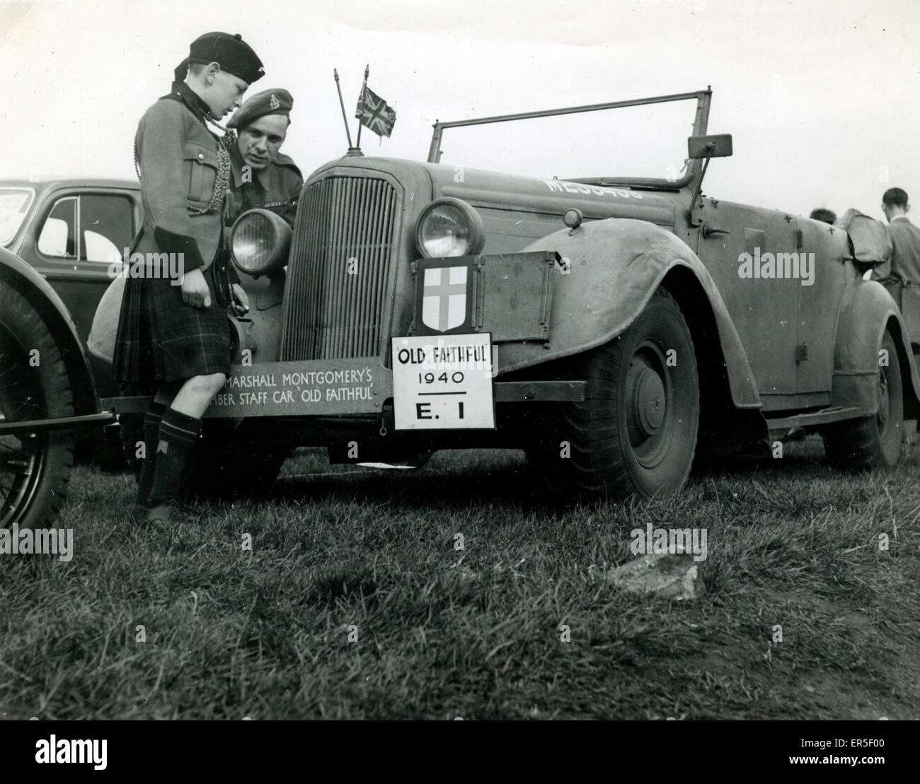 Field Marshal Montgomery's 1943 Humber Super Snipe Staff Car Stock ...