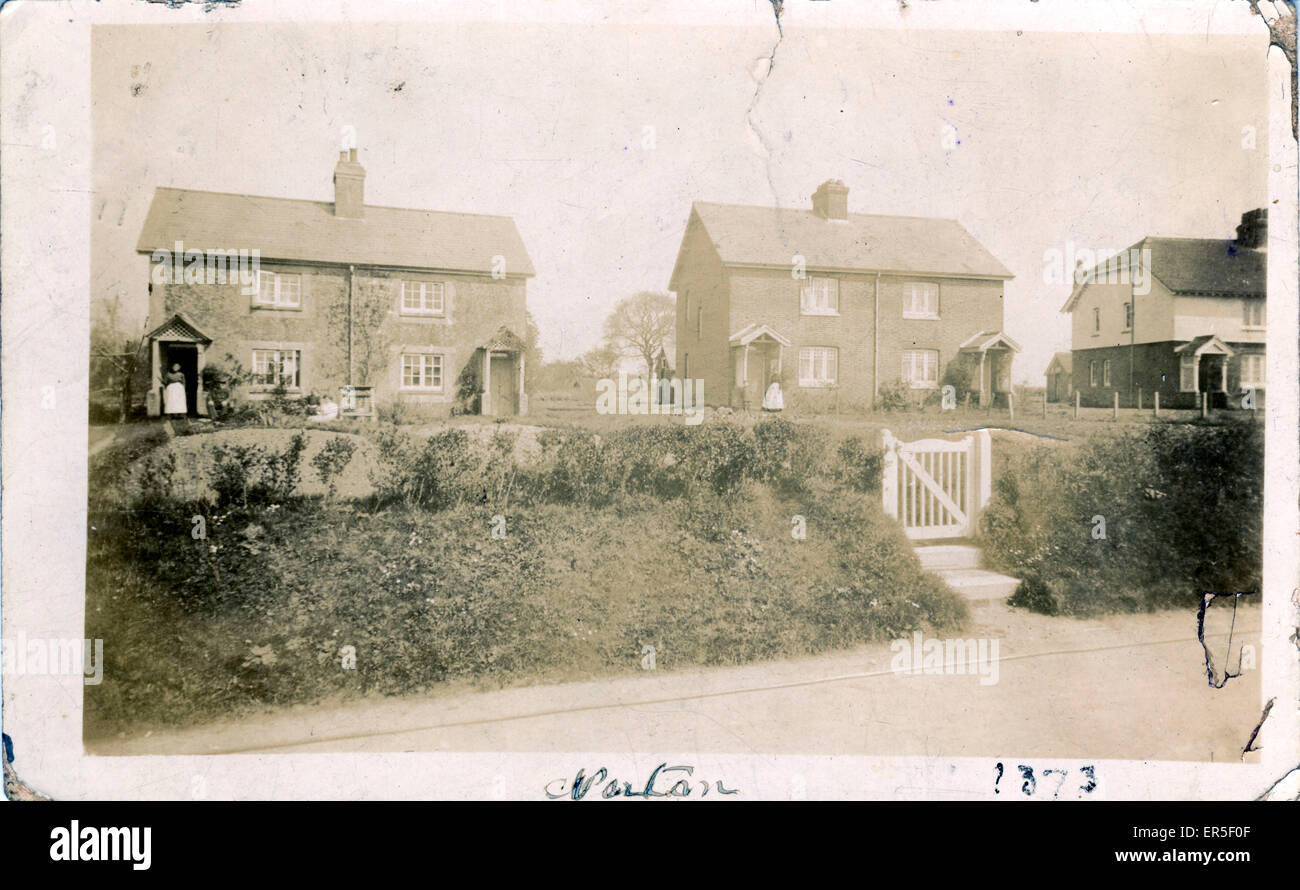 The Village, Wonston, Hampshire Stock Photo - Alamy