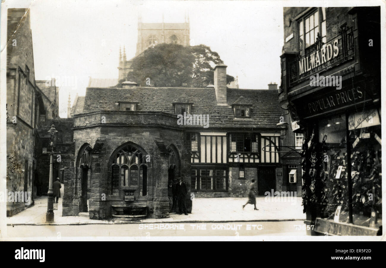 Sherborne dorset conduit hi-res stock photography and images - Alamy