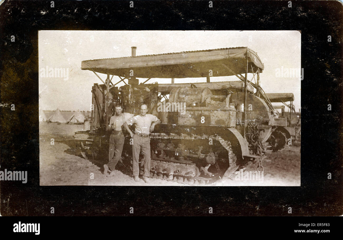 World War One Traction Engine Stock Photo - Alamy