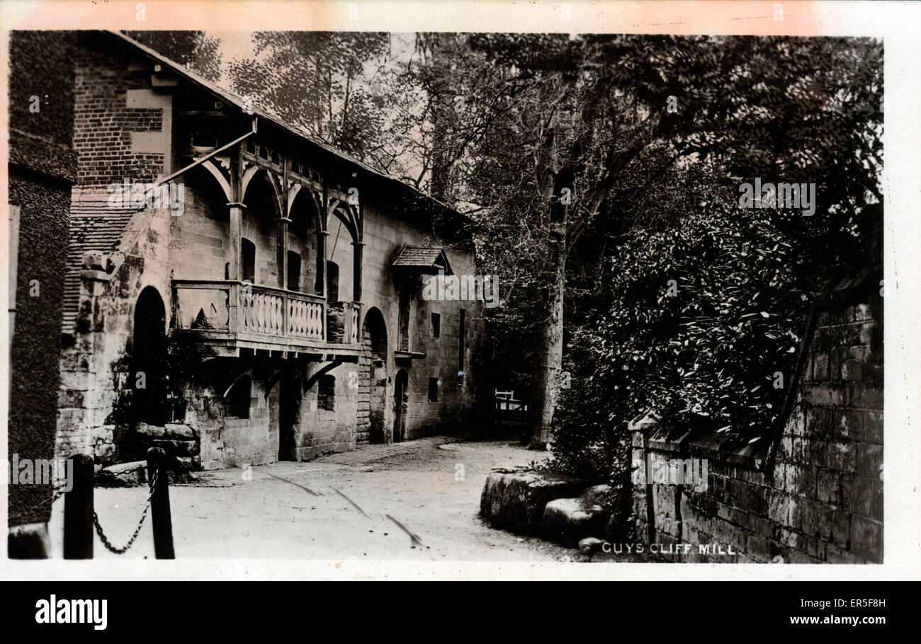 The Saxon Mill, Guys Cliffe, Warwickshire Stock Photo - Alamy