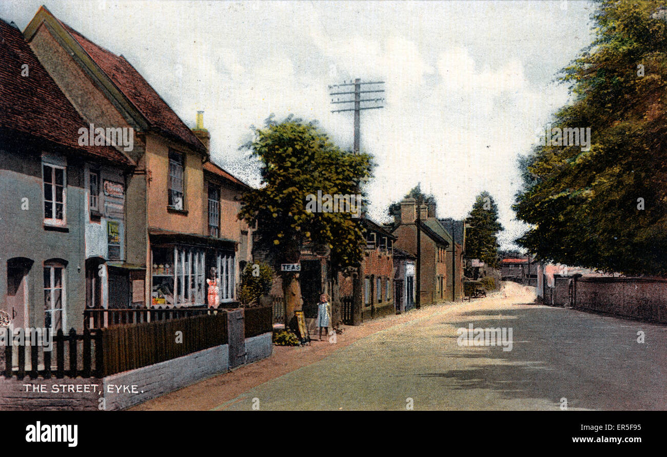 The Street, Eyke, Suffolk Stock Photo - Alamy