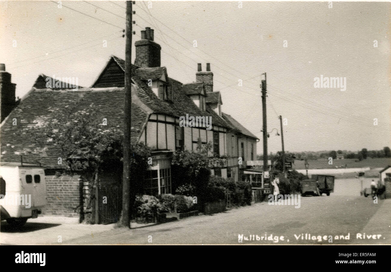 The Village & River, Hullbridge, Essex Stock Photo - Alamy