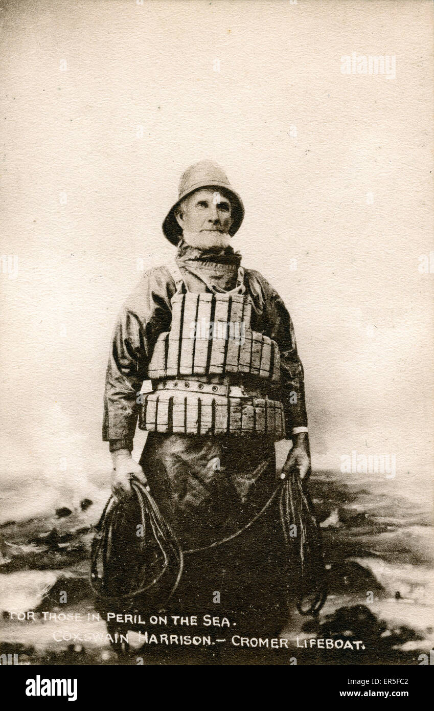 Lifeboatman, Cromer, Norfolk Stock Photo - Alamy