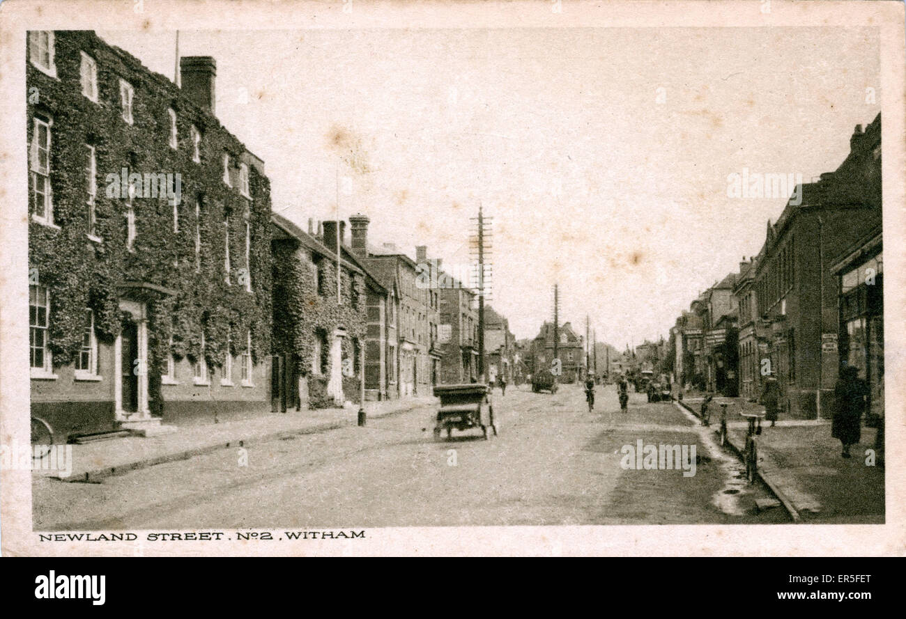 Newland Street, Witham, Essex Stock Photo - Alamy