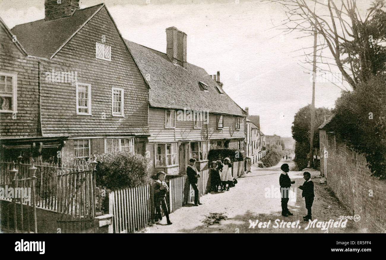 West Street, Mayfield, Sussex Stock Photo - Alamy