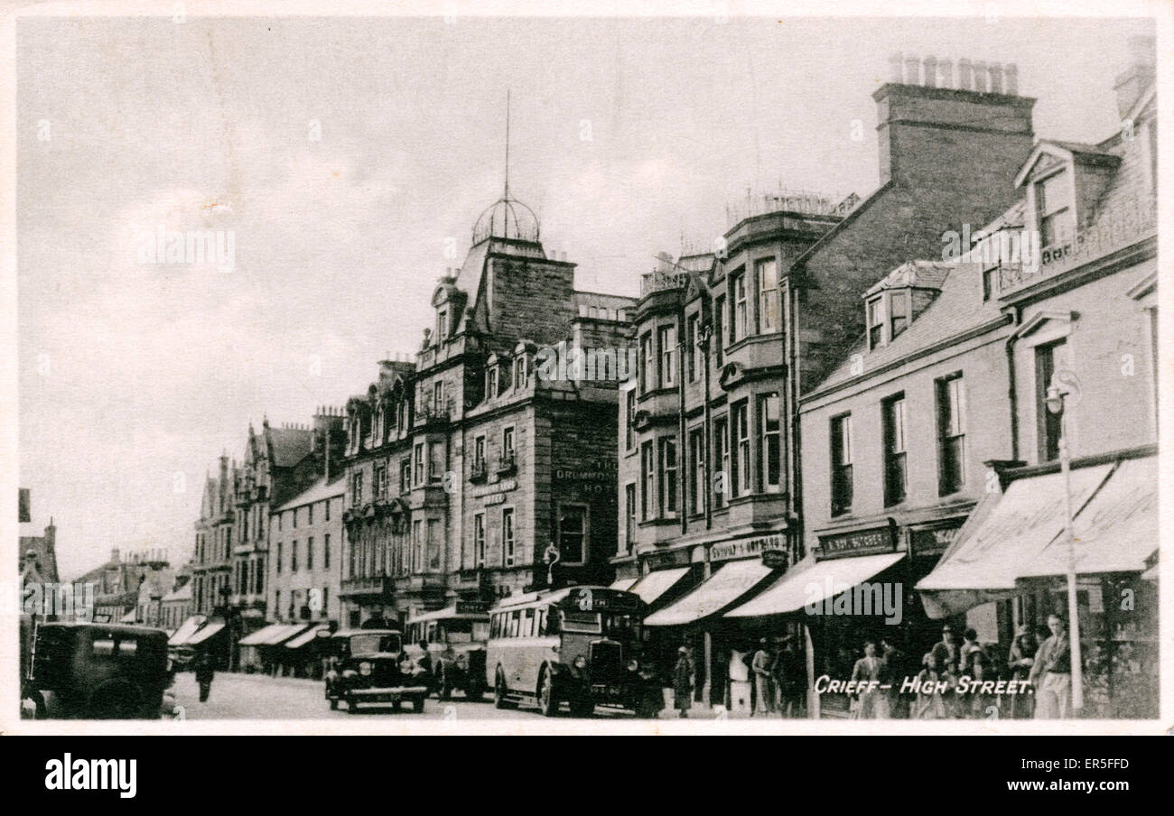 Crieff scotland street hi-res stock photography and images - Alamy