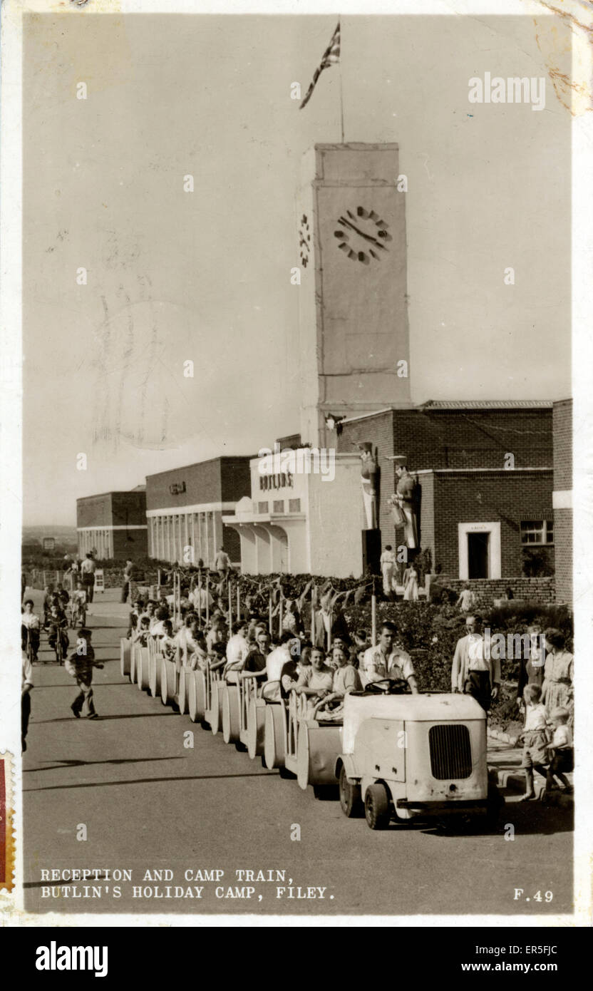 Butlin's Holiday Camp, Filey, near Scarborough, Yorkshire, England ...