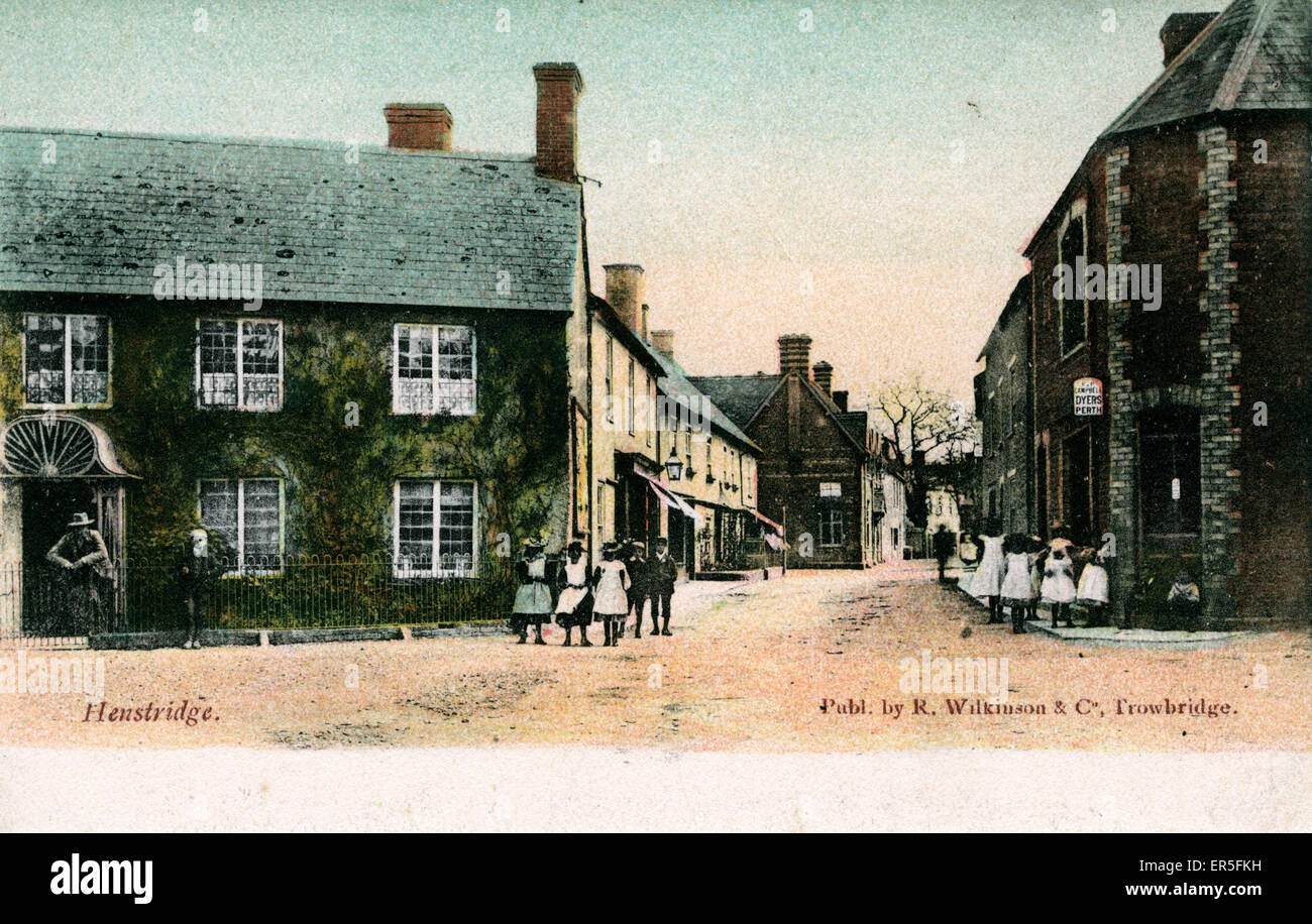The Village, Henstridge, Somerset Stock Photo - Alamy